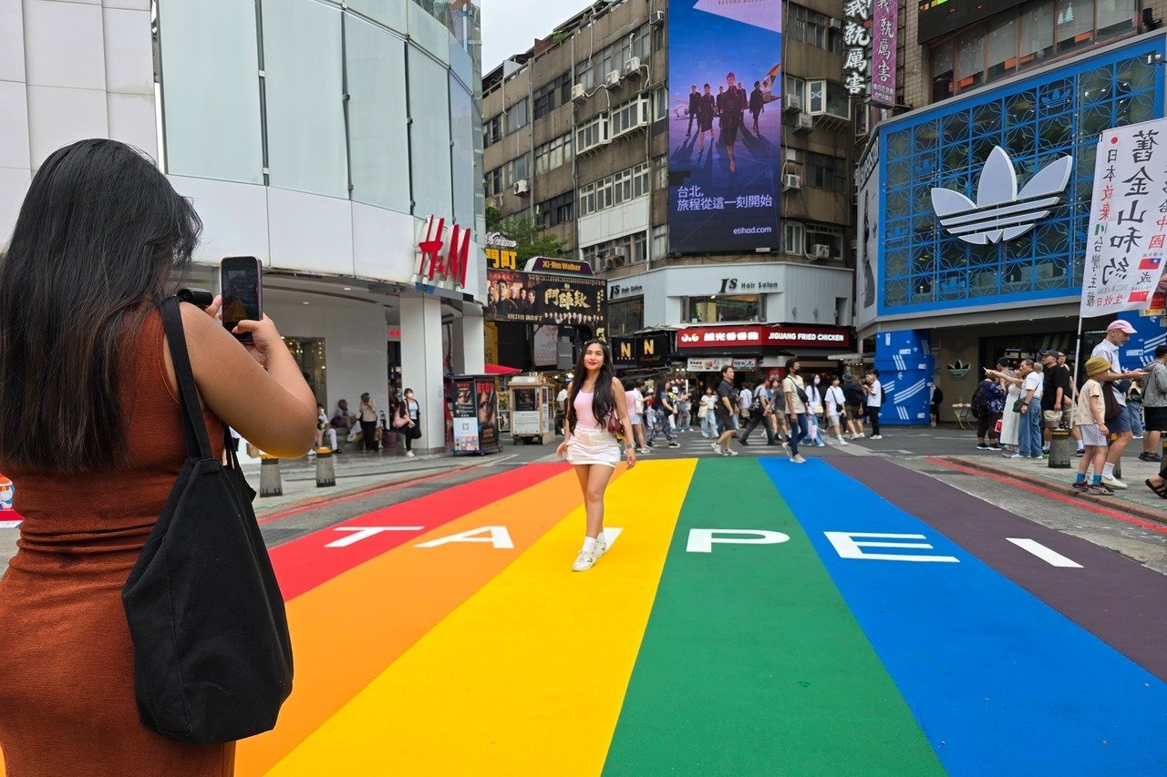 Taipei Rainbow Crossing Gets Vibrant Refresh - theasiareview.com