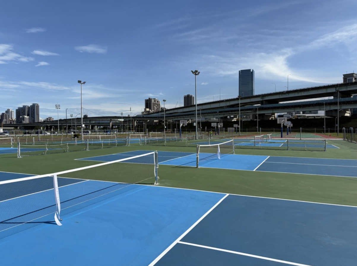 Pickleball Courts Open in New Taipei