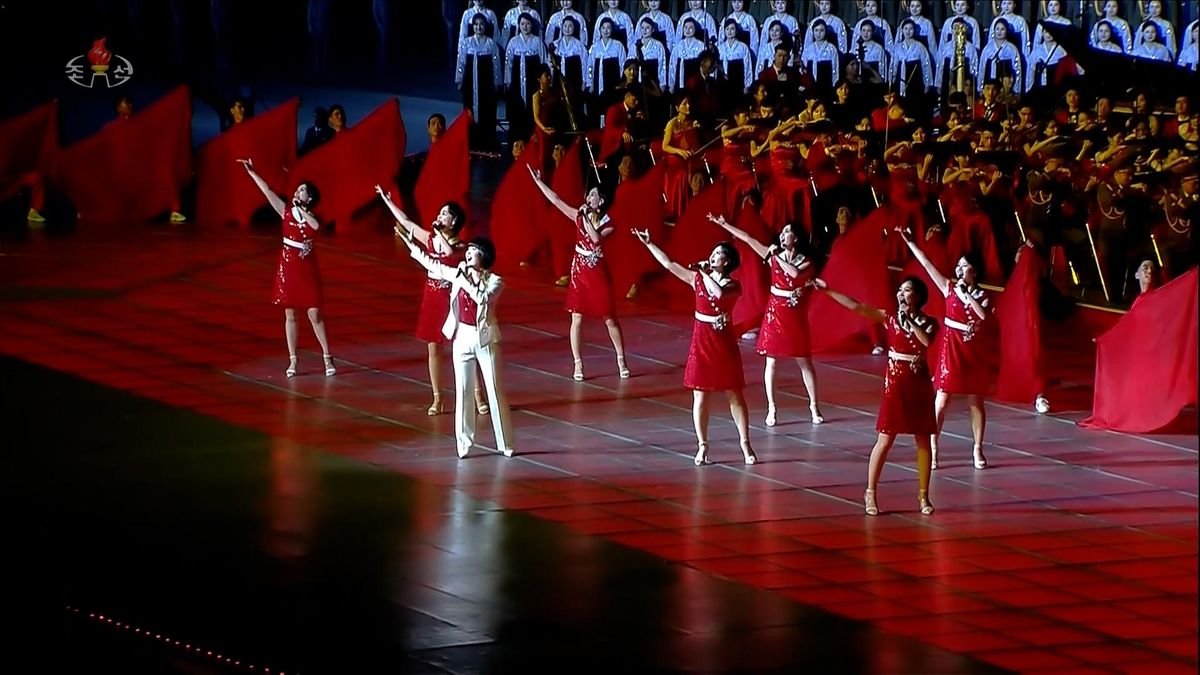 K-pop Influence Seen in North Korea’s Party Anniversary