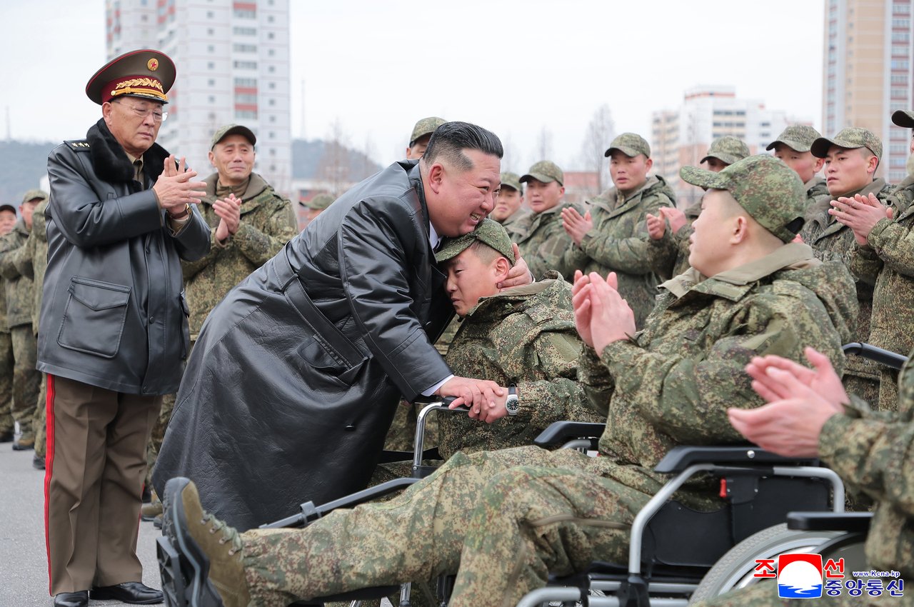 Kim Jong Un Honors North Korean Engineer Troops